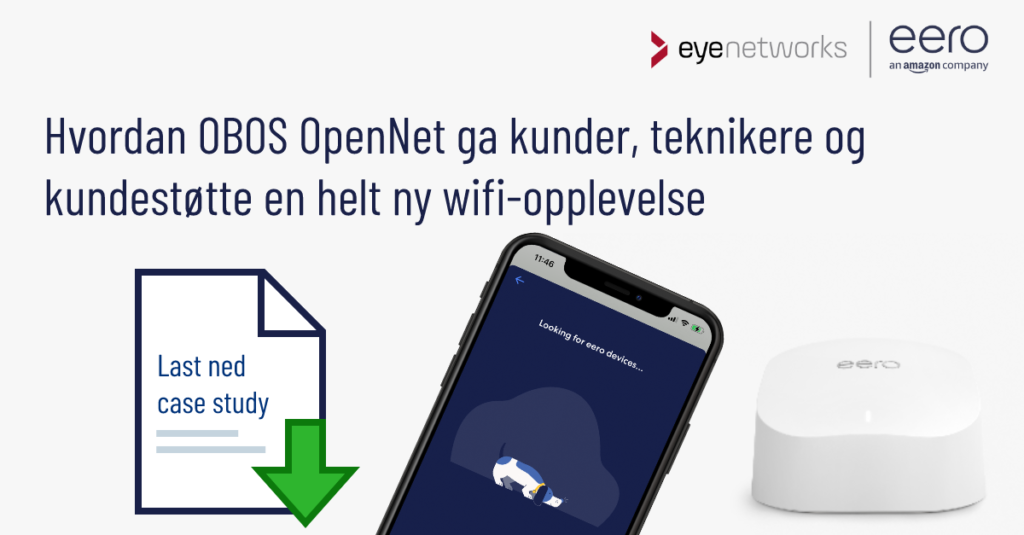 eero Case Study fra OBOS Nett: En helt ny wifi-opplevelse